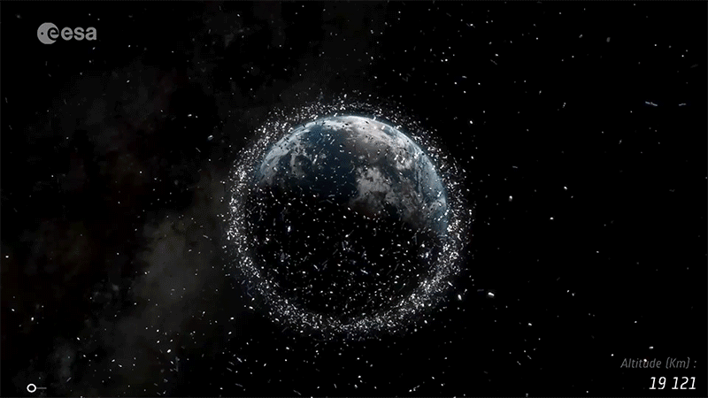 Real Space Debris